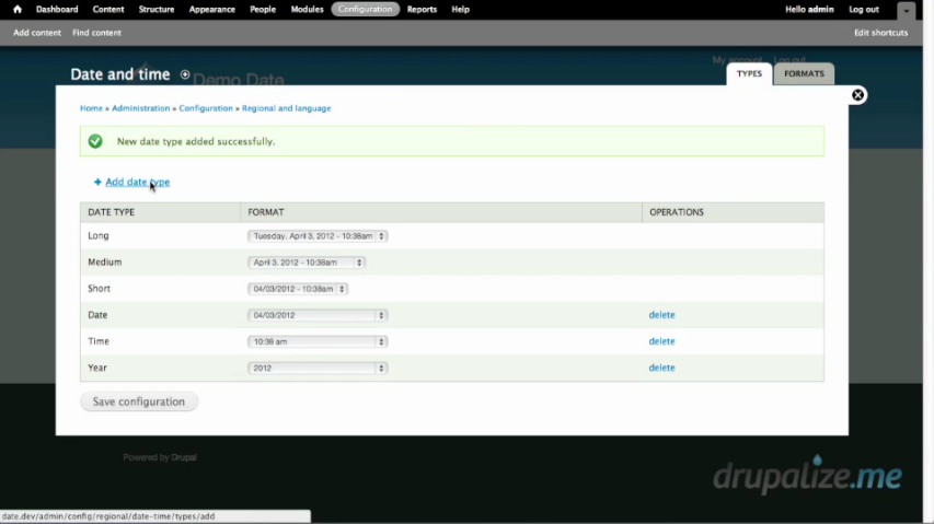 Dates with Drupal 7