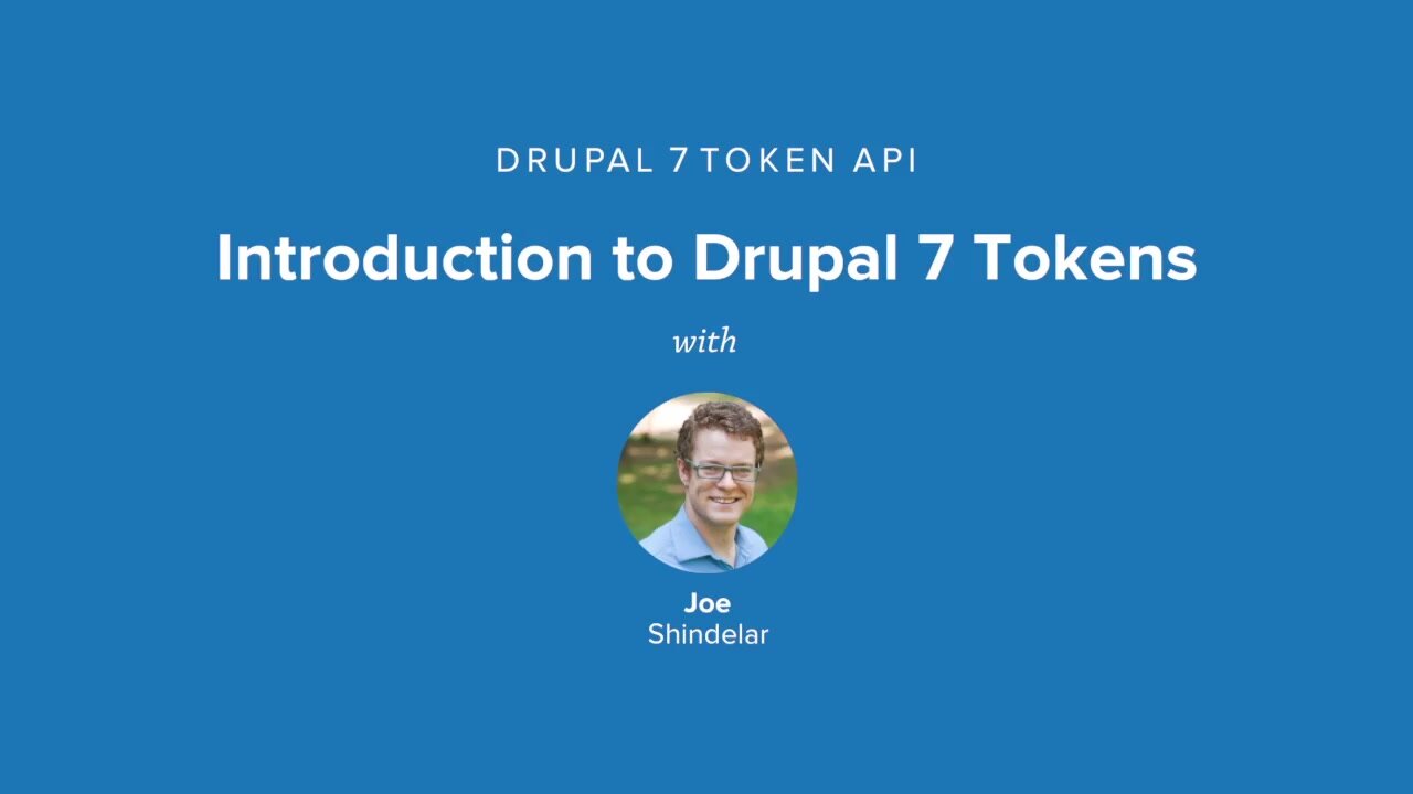 Introduction to Drupal 7 Token API Series | Drupal 7