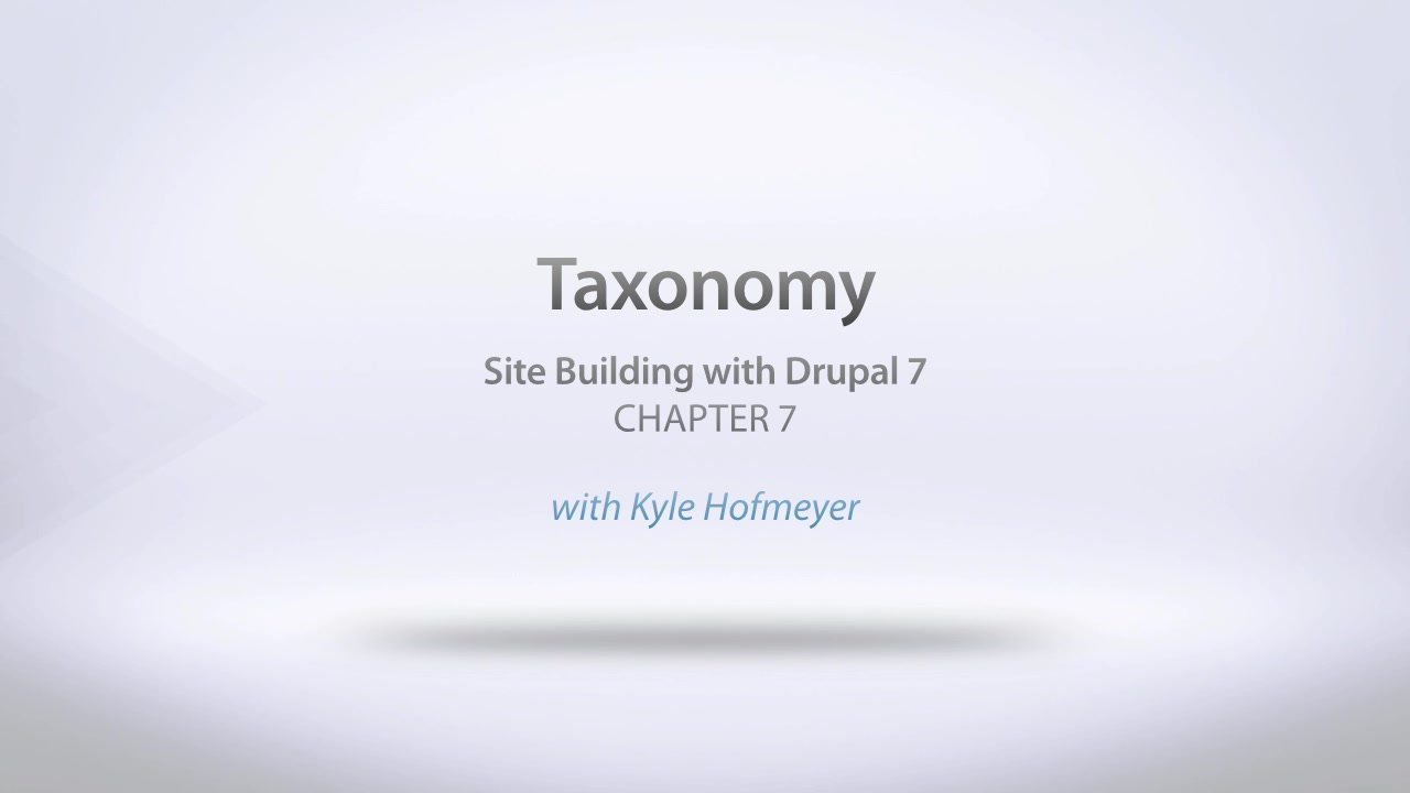 Using Taxonomy | Drupal 7