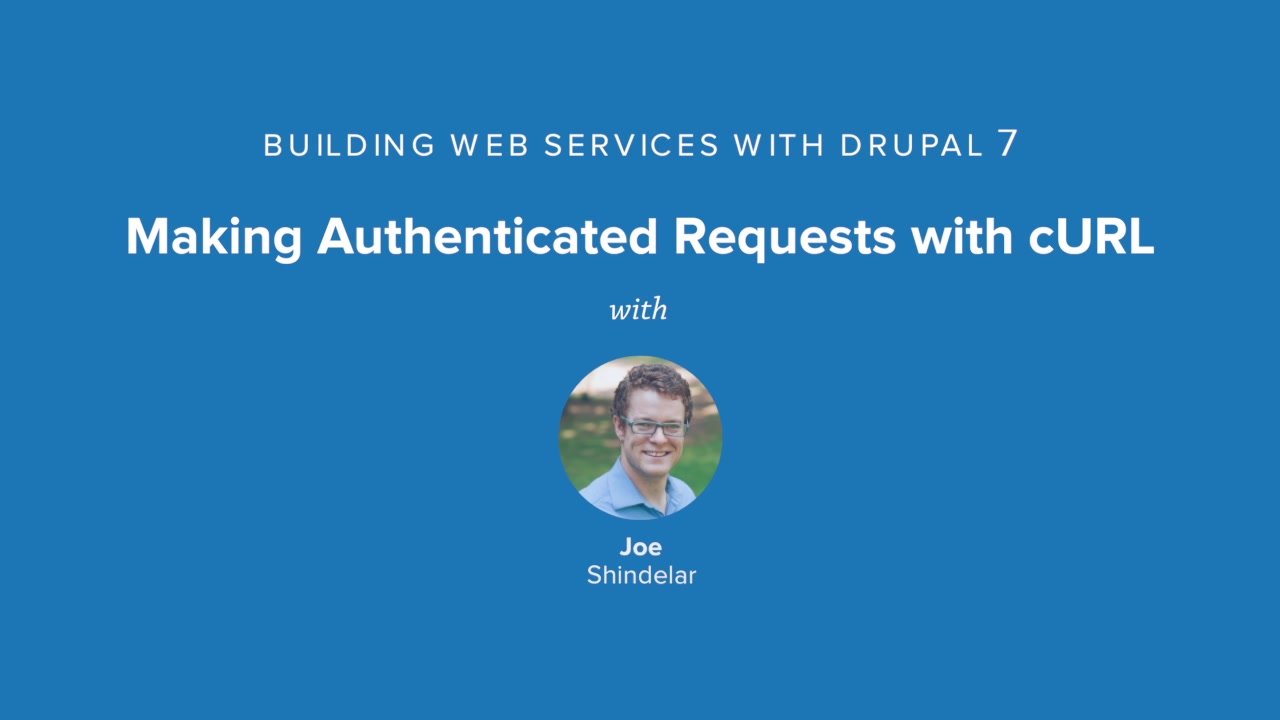 Making Authenticated Requests with cURL | Drupal 7 Making Authenticated Requests with cURL | Drupal 7