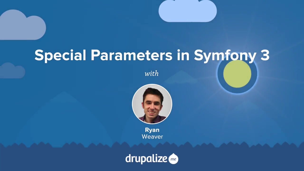 Special Parameters In Symfony 3