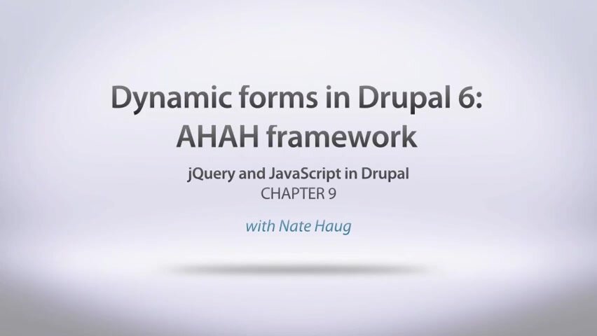 Dynamic Forms In Drupal 6 Ahah Framework Drupal 6 Drupal 7