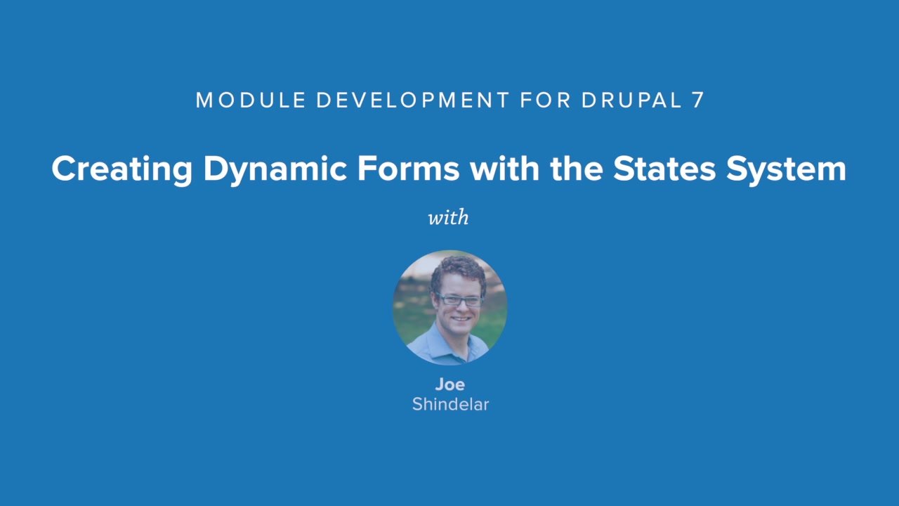 Creating Dynamic Forms with the States System | Drupal 7