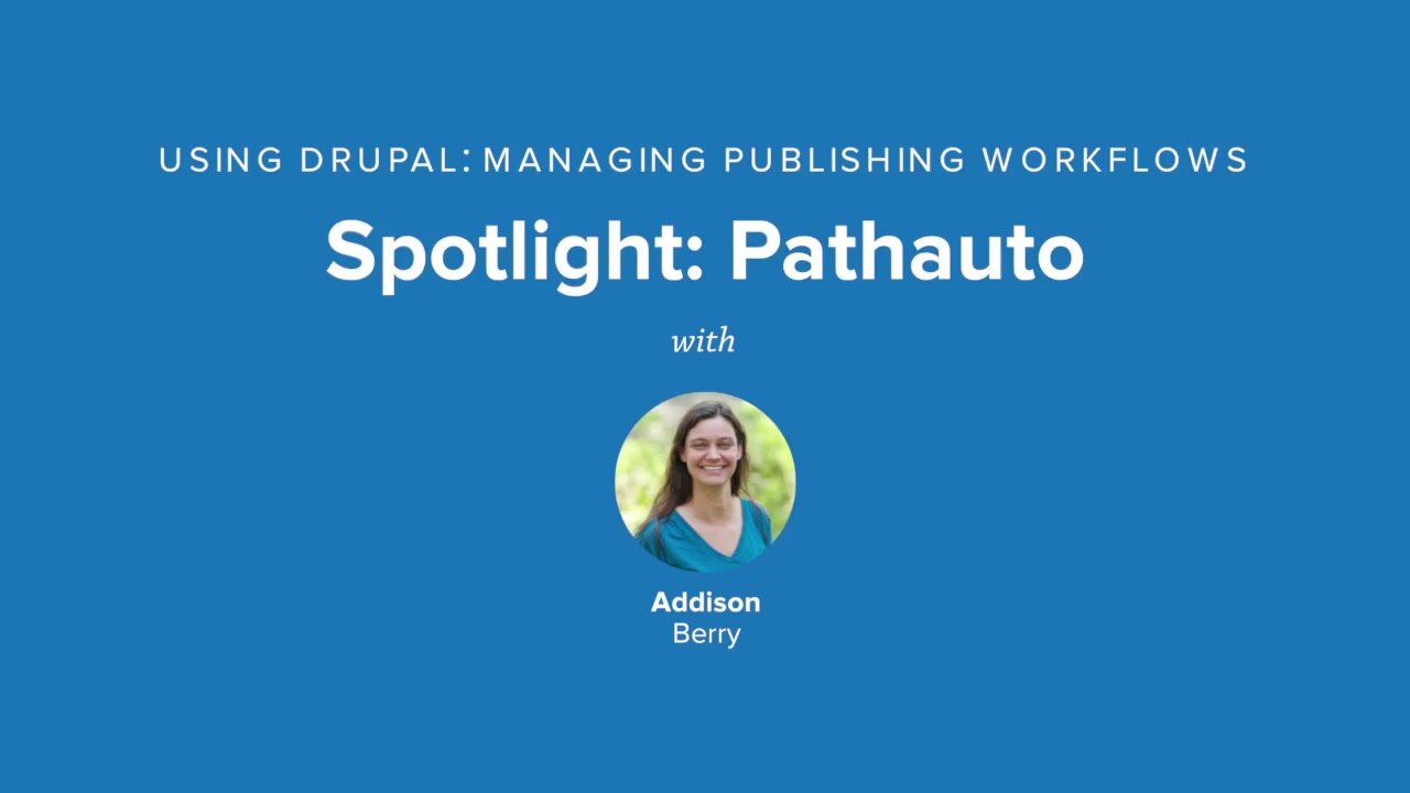 Spotlight: Pathauto | Drupal 7
