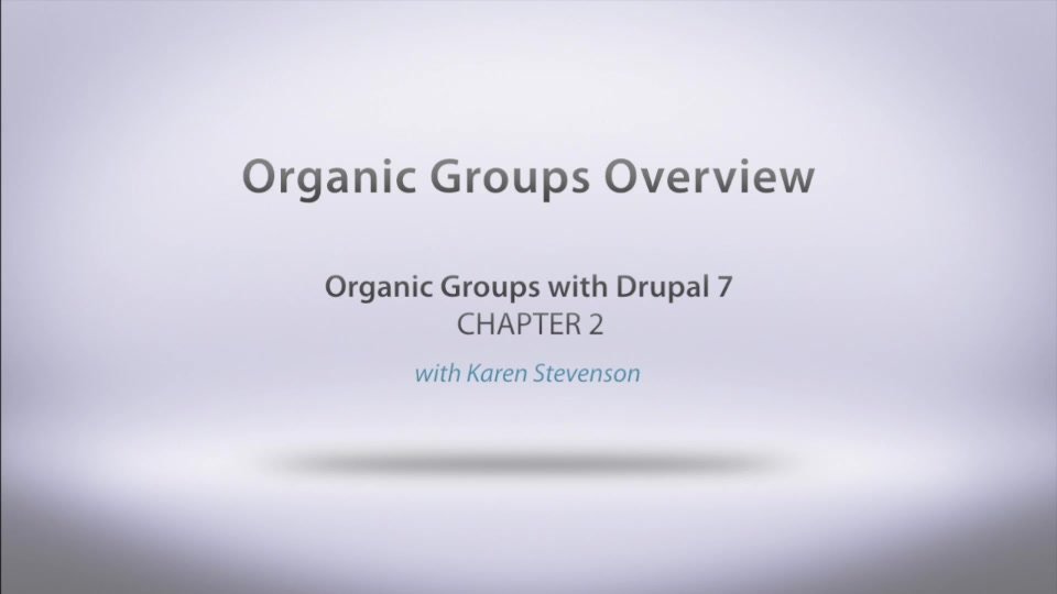Organic Groups Overview | Drupal 7