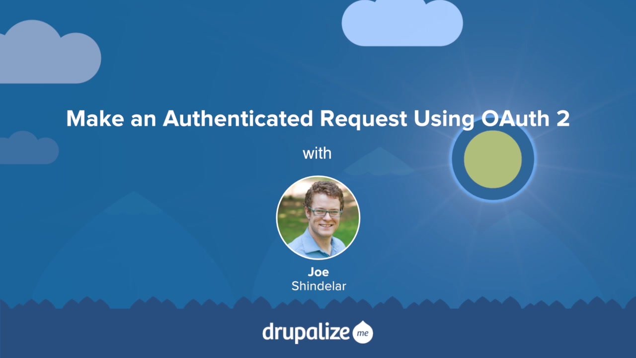 Make An Authenticated Request Using Oauth 2 Drupal 8 Drupal 9 Drupal 10 And Drupal 11