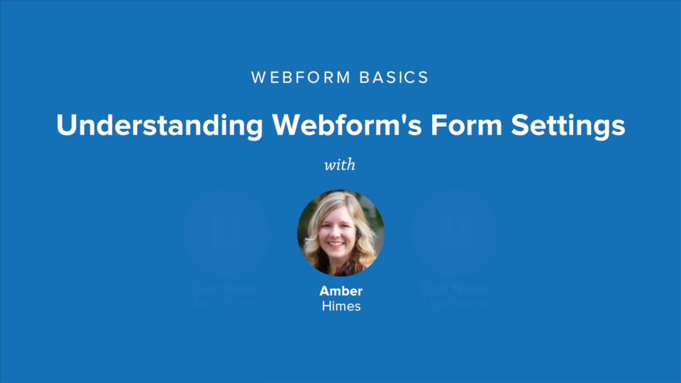 Understanding Webform Form Settings | Drupal 7