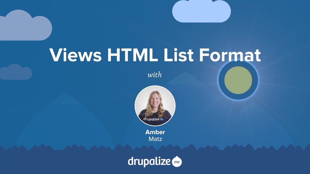 Views HTML List Format | Drupal 7
