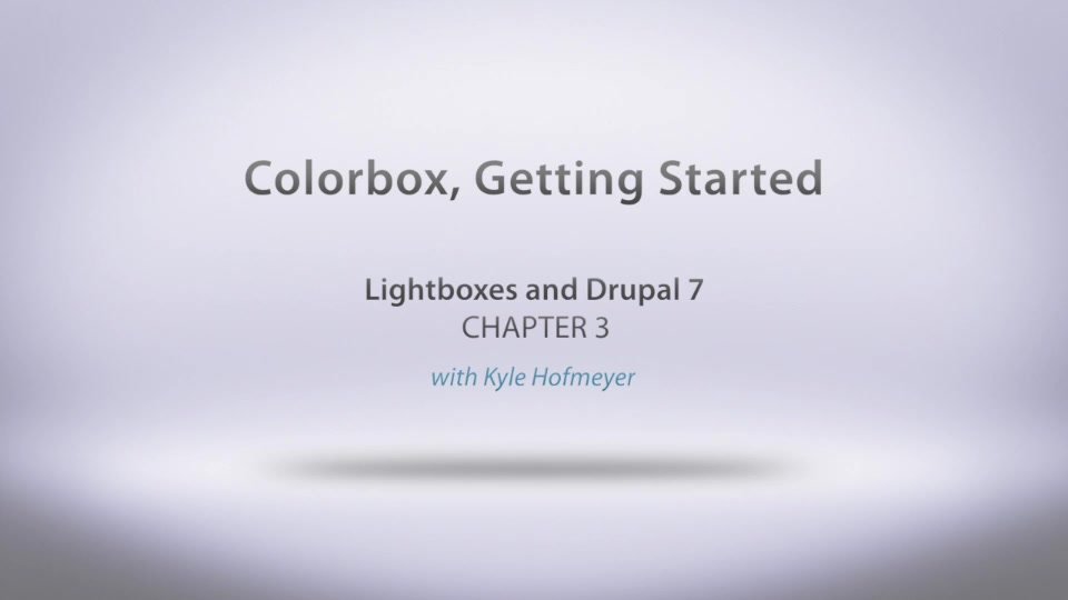 Getting Started with Colorbox | Drupal 7