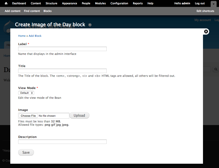 Creating Block Types with Bean | Drupalize.Me