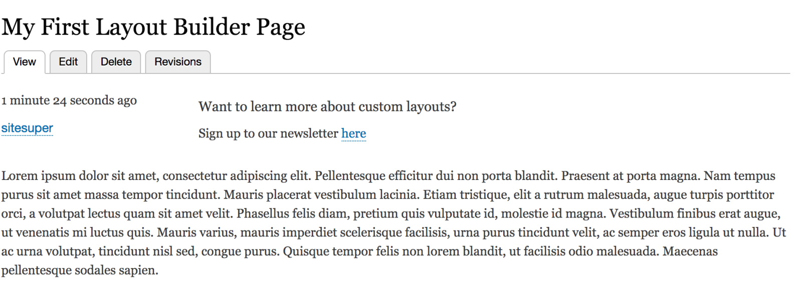 Create A Flexible Layout For A Content Type Drupal 8 Drupal 9