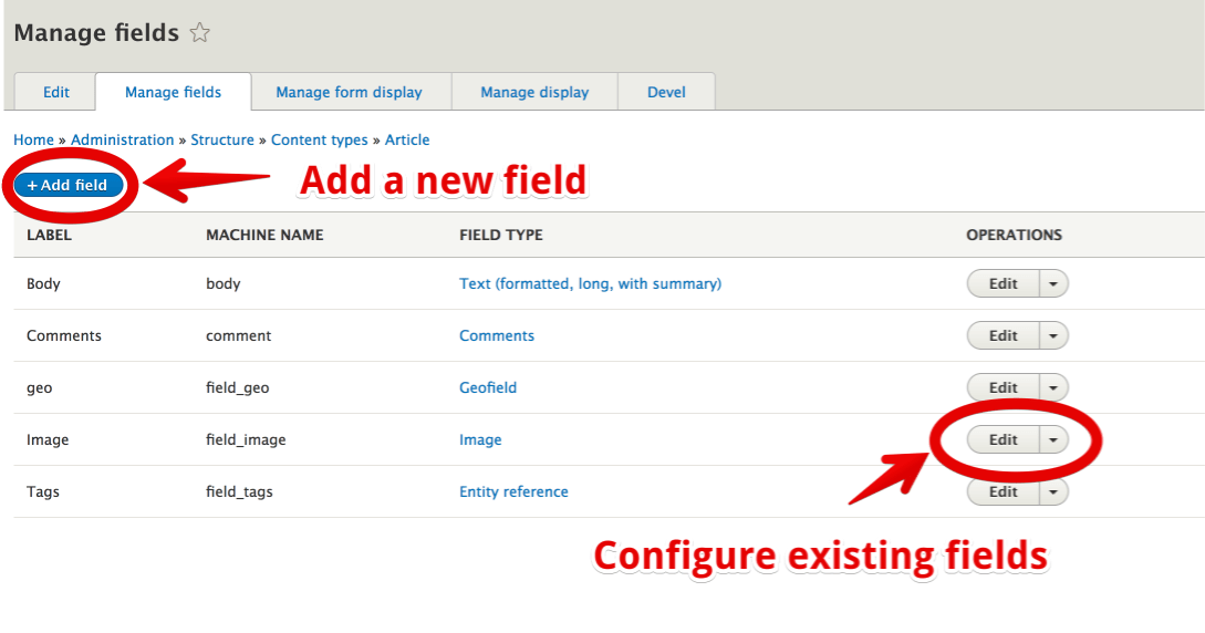 Field API Overview | Drupal 8, Drupal 9, Drupal 10, and Drupal 11