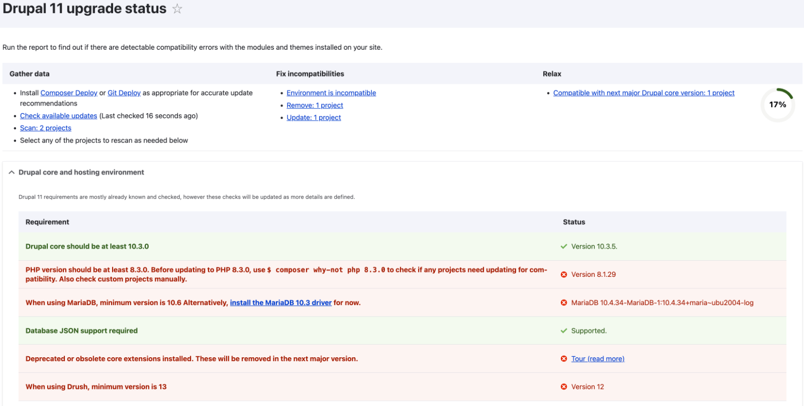 Upgrade to Drupal 11 | Drupal 10, Drupal 11