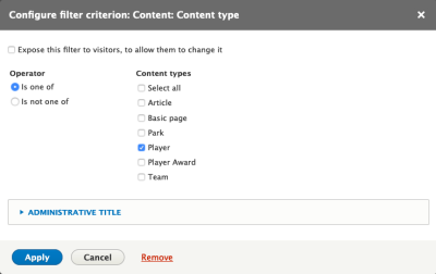 Overview: Filter Criteria in Views | Drupal 8, Drupal 9, Drupal 10, and Drupal 11