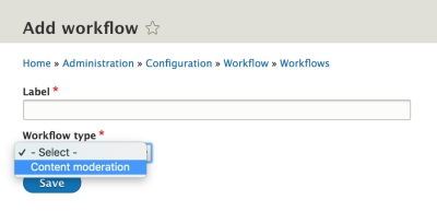 Overview of Workflows and Content Moderation | Drupal 8, Drupal 9 ...