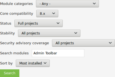 11.1. Finding Modules | Drupal 8, Drupal 9, Drupal 10, and Drupal 11