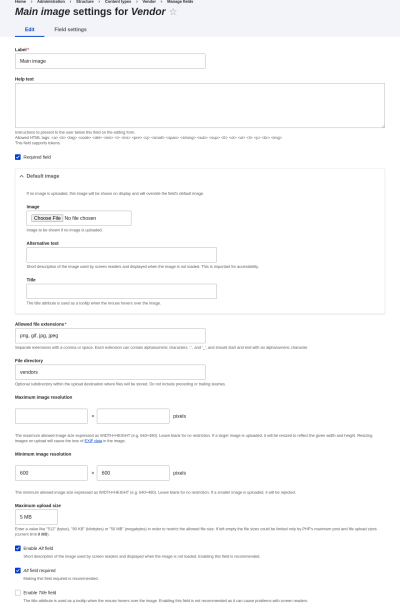 6.3. Adding Basic Fields to a Content Type | Drupal 8, Drupal 9, Drupal 10, and Drupal 11
