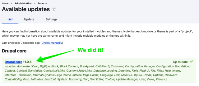 Upgrade to Drupal 11 | Drupal 10, Drupal 11