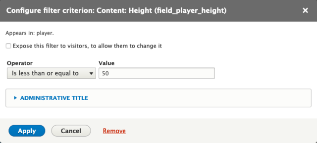 Overview: Filter Criteria in Views | Drupal 8, Drupal 9, Drupal 10, and Drupal 11