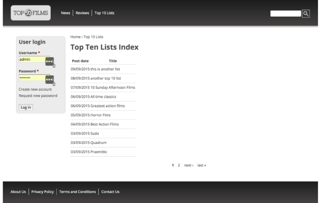 Movie Project: Create a Custom Layout with Panels | Drupal 7